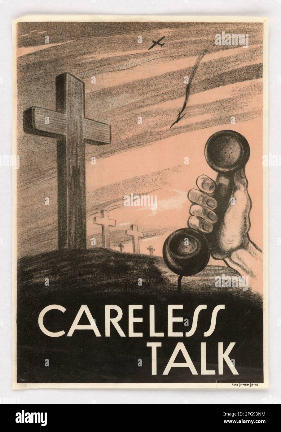 Careless Talk. 1942 - 1945. Office for Emergency Management. Office of ...