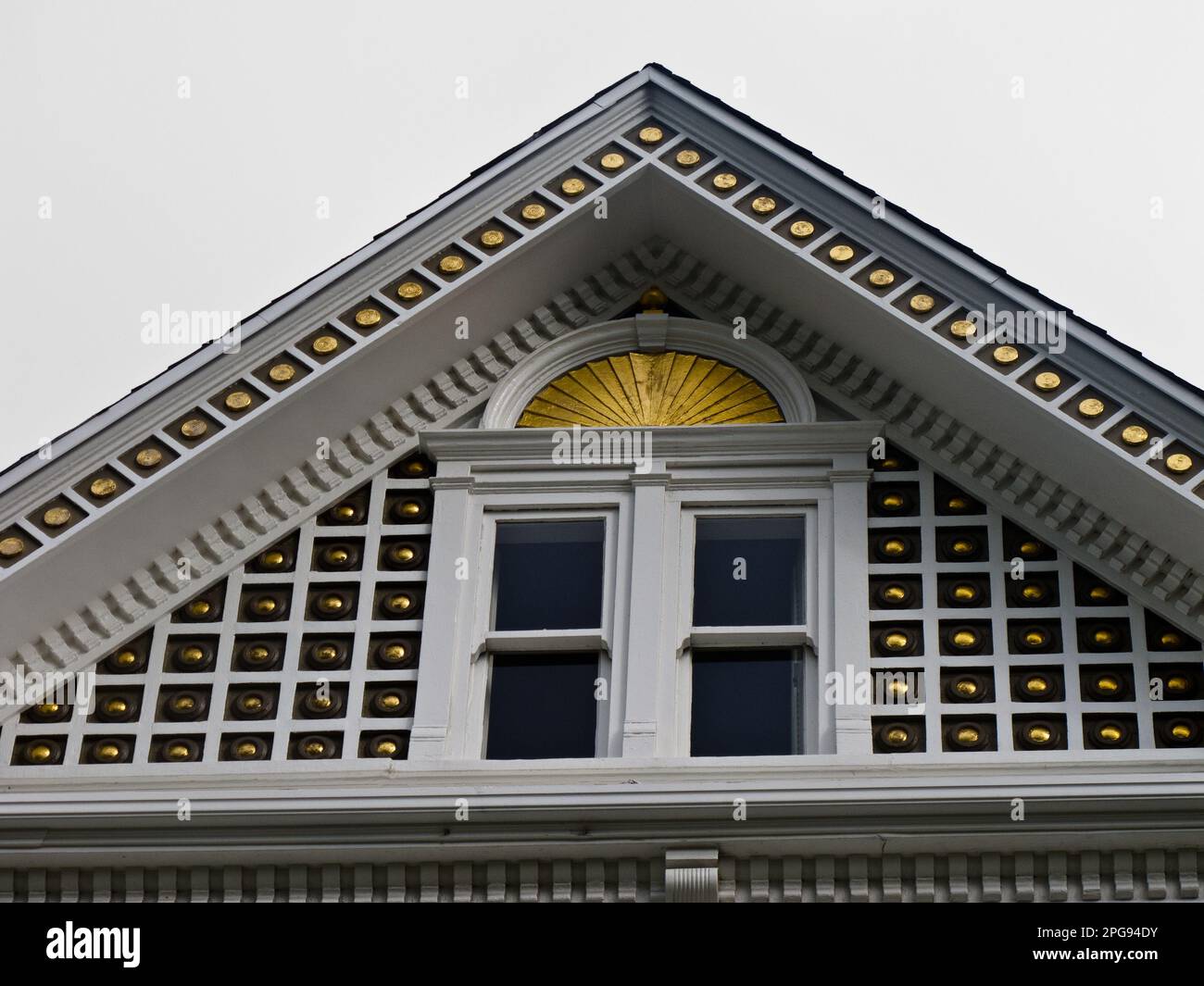Victorian house, Steiner Street, San Francisco, California, USA Stock ...