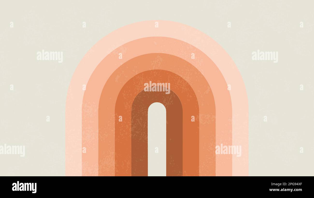 Background in 1970s style, vintage color lines. Retro background Stock ...