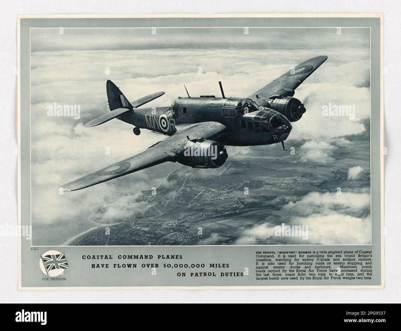 Coastal Command Planes Have Flown Over 50,000,000 Miles on Patrol ...