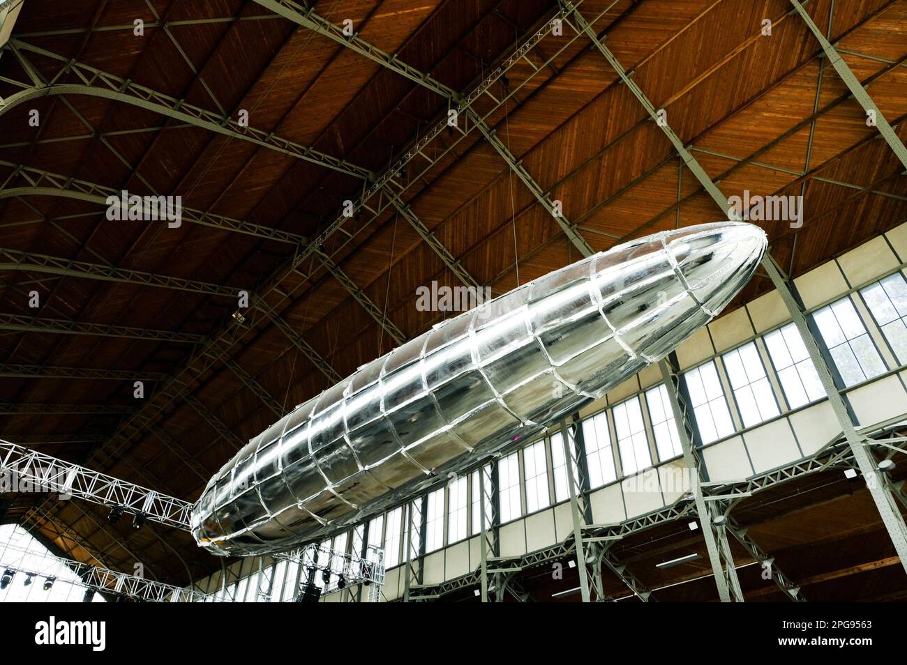 France. 21st Mar, 2023. Inaugural exhibition of Hangar Y "flying ...