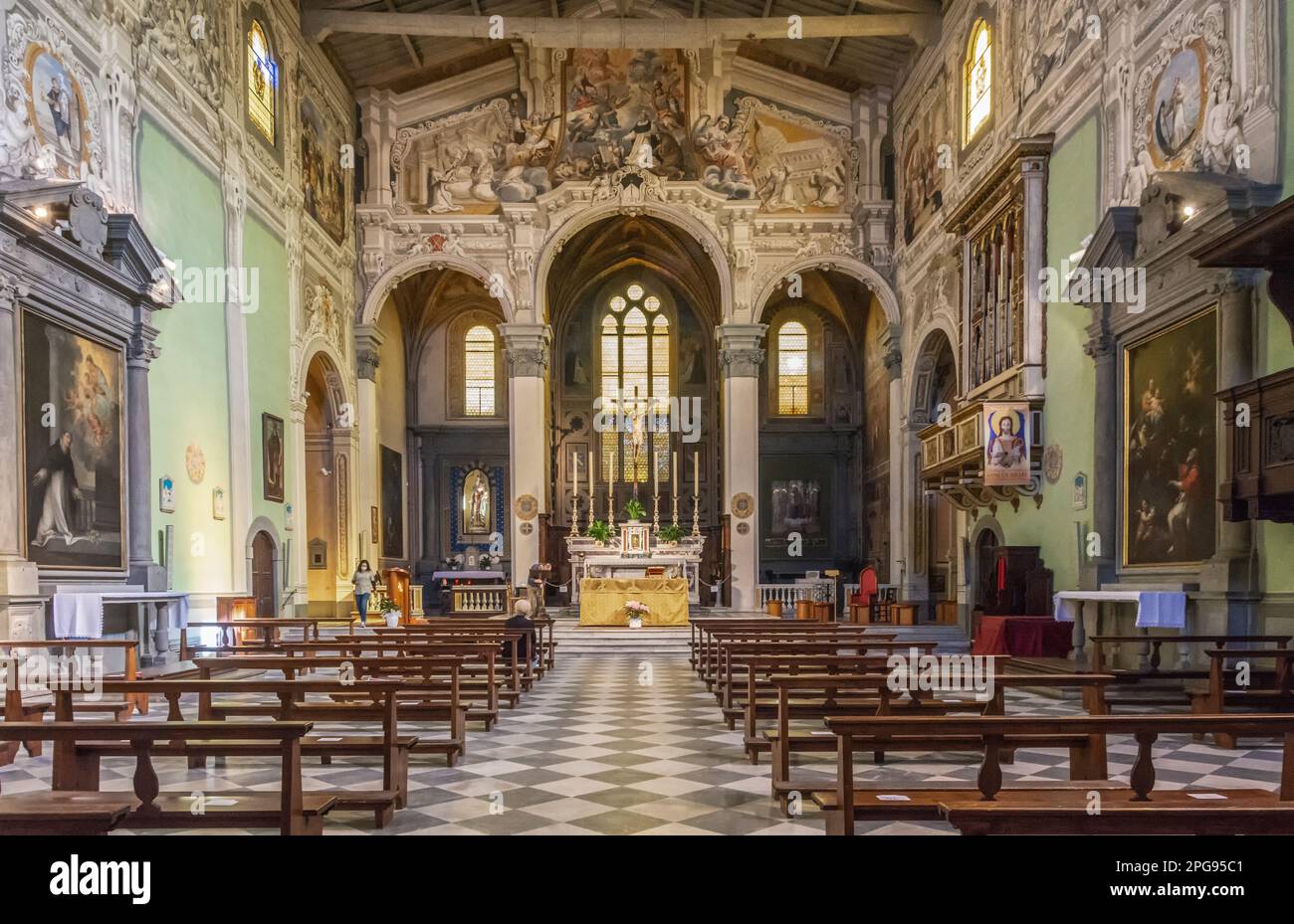 Inside San Miniato Italy