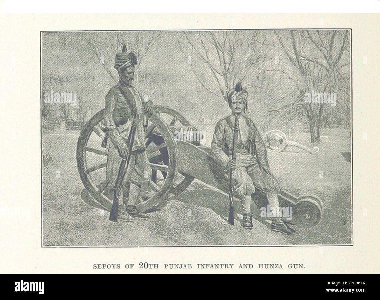 Men in tight Punjabi suthan, 1893 Stock Photo - Alamy