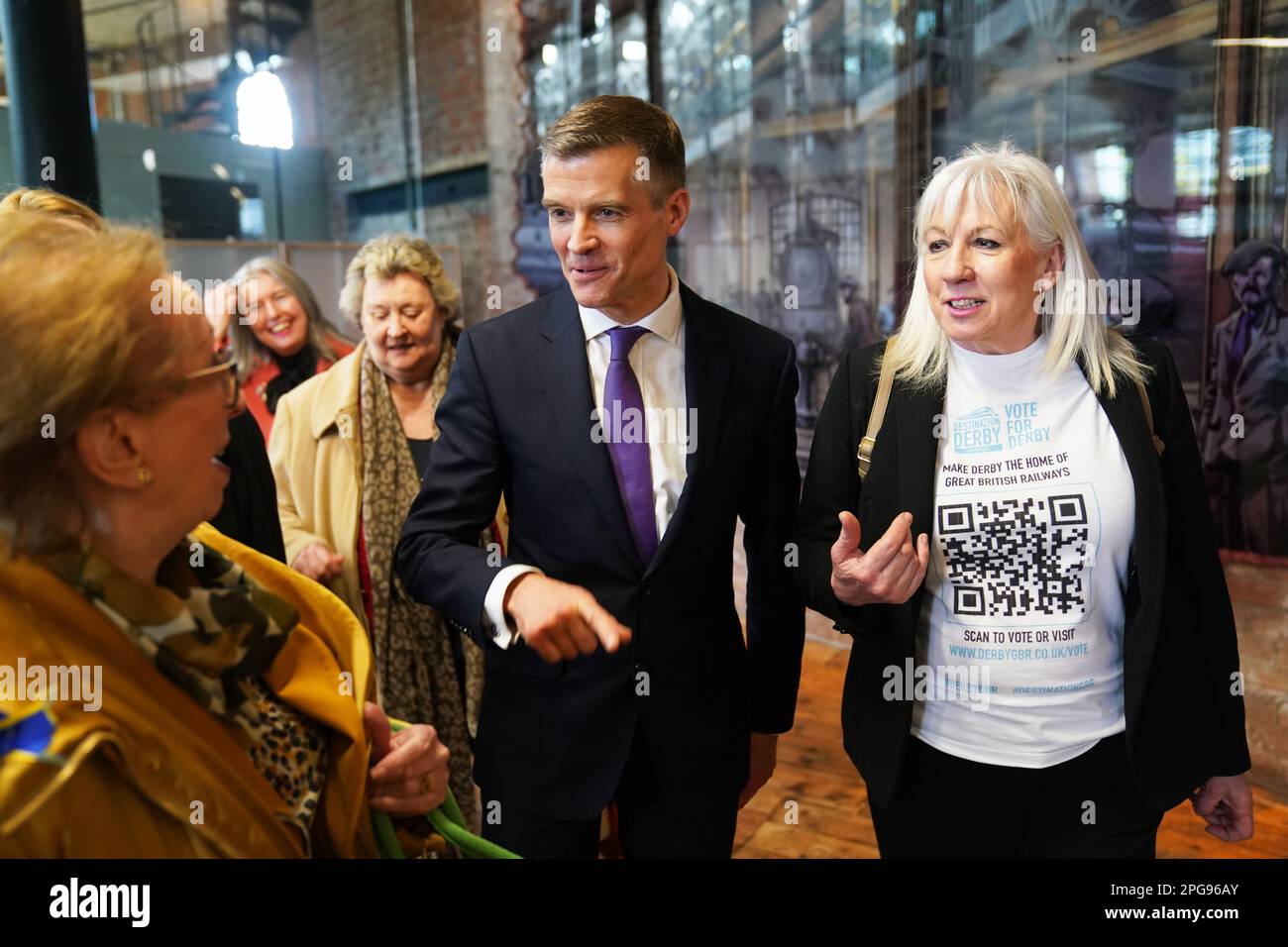 (Left-right) Margaret Beckett, Heather Wheeler, Transport Secretary ...
