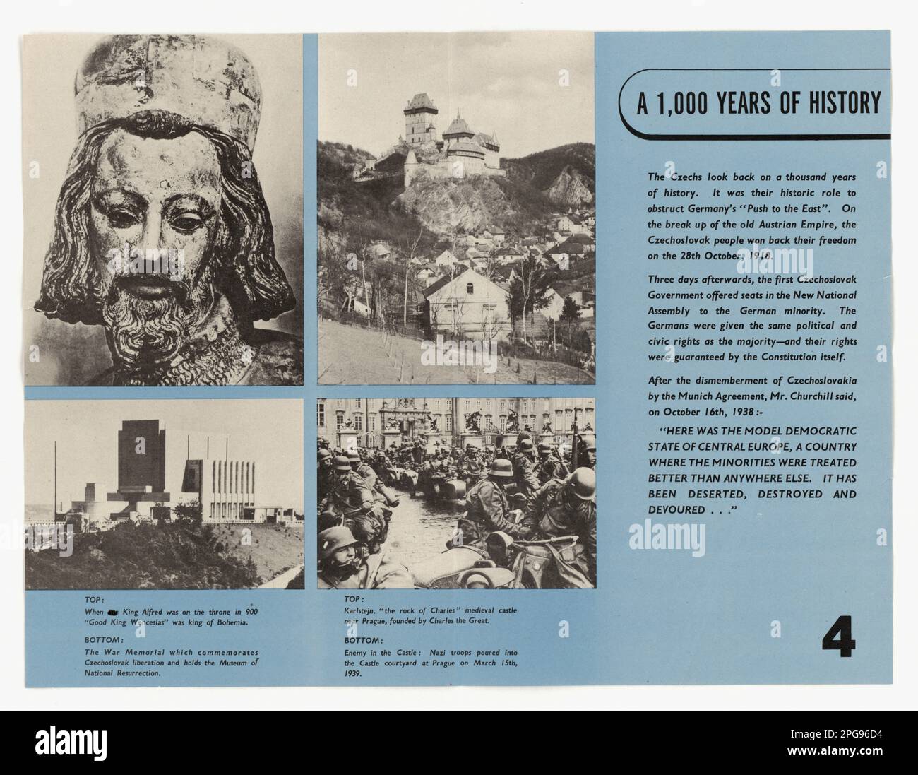 A 1,000 Years of History - Czechoslovakia. 1942 - 1945. Office for ...