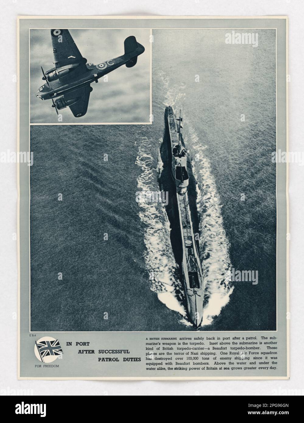 In Port After Successful Patrol Duties. 1942 - 1945. Office for ...