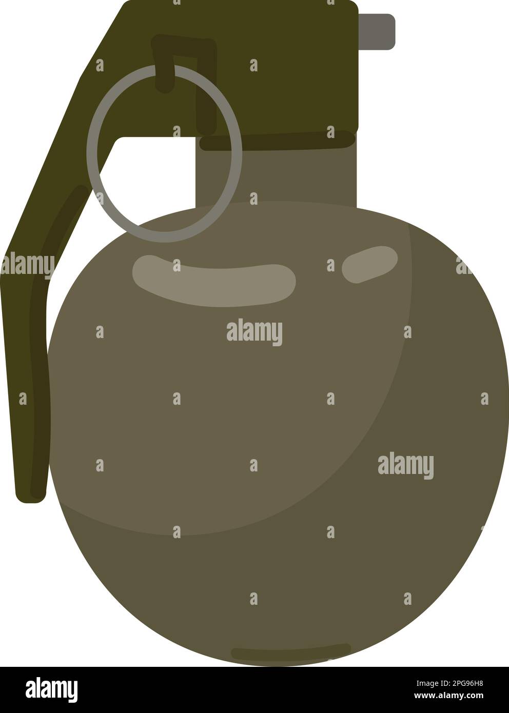 Police grenade icon cartoon vector. Security equipment Stock Vector ...