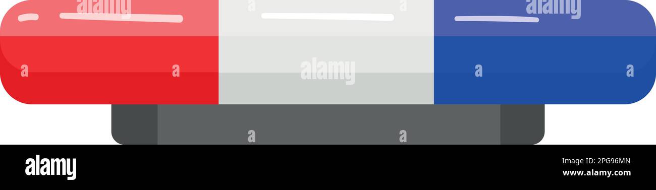 Police car flasher icon cartoon vector. Security equipment Stock Vector ...