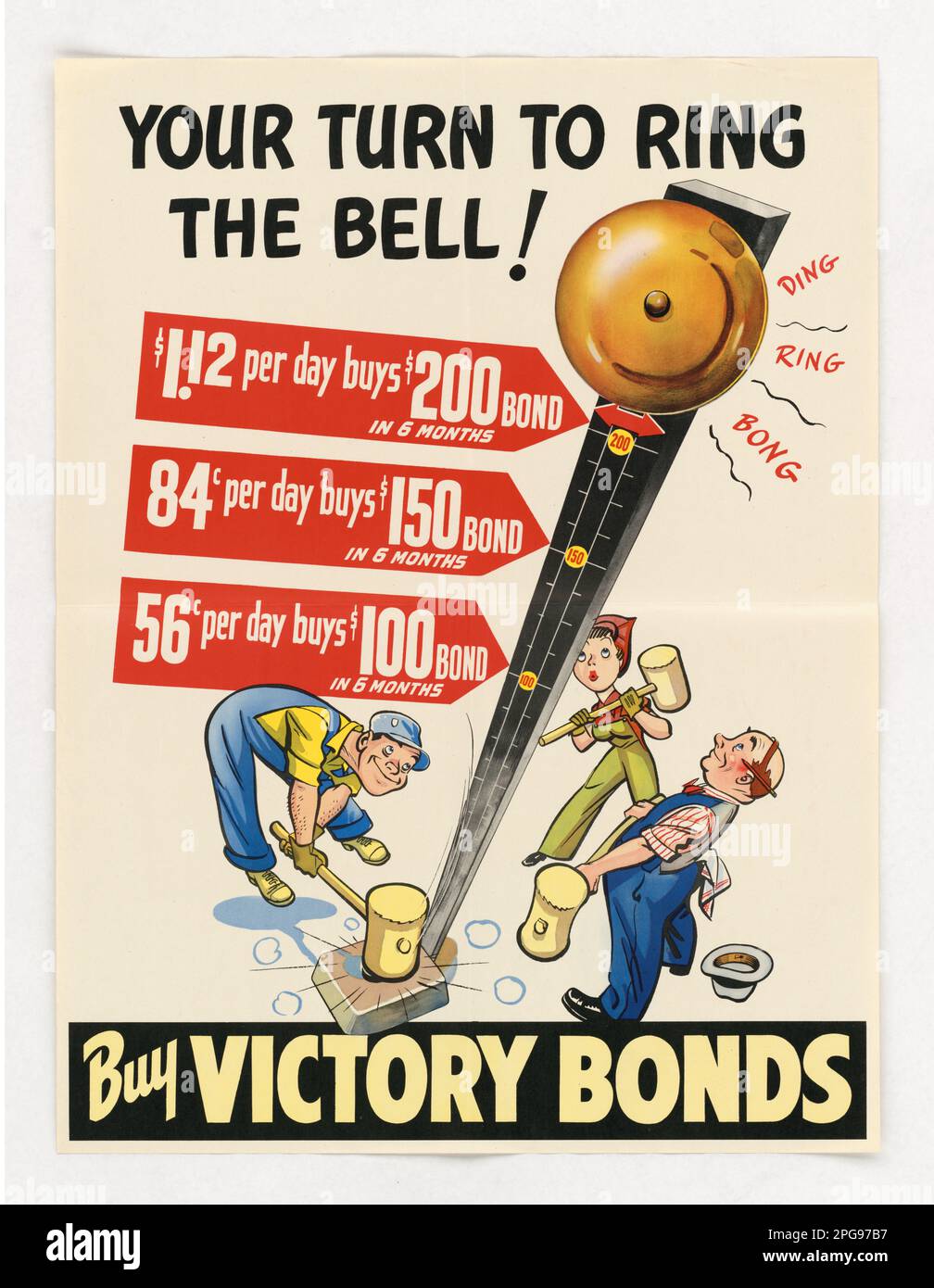 World war ii war bonds posters hi-res stock photography and images - Alamy