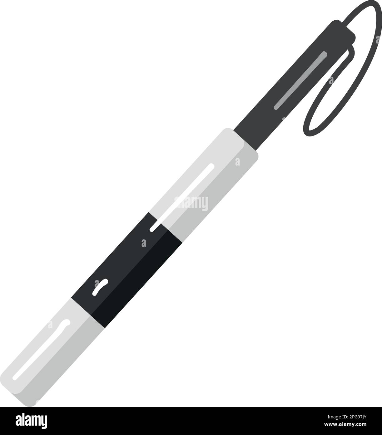 Officer stick icon cartoon vector. Police equipment Stock Vector Image ...