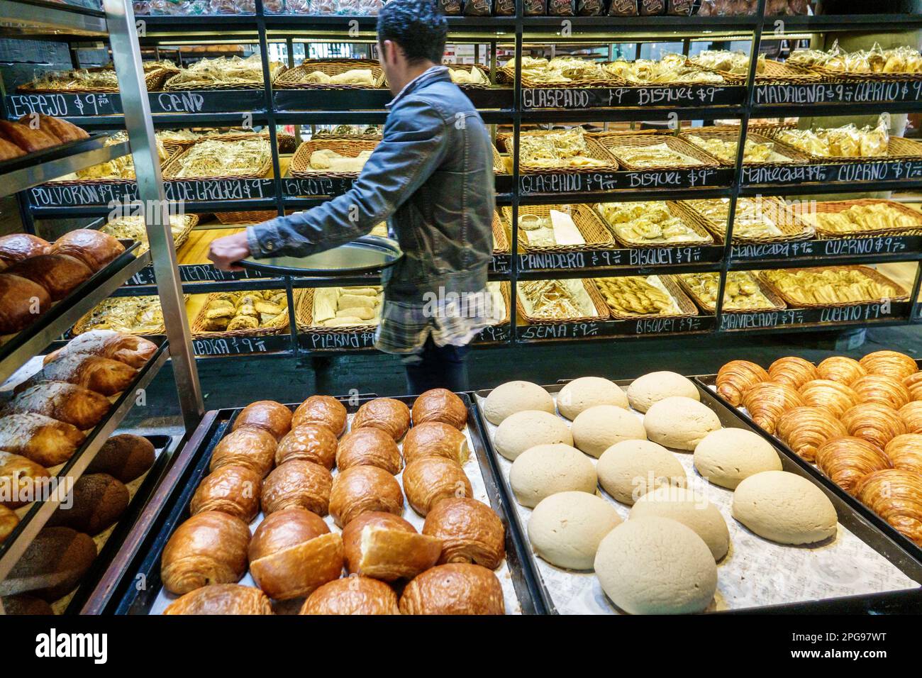 Mexico City,Polanco,Esperanza Pasteleria bakery,pastries breads rolls ...