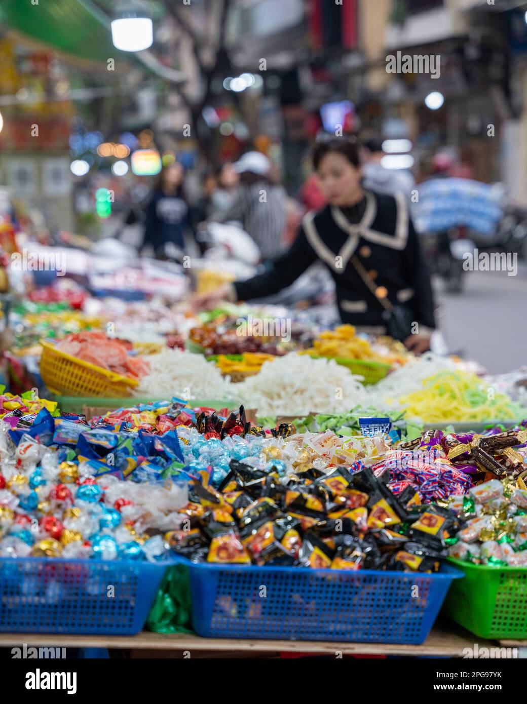 Candy in Hanoi, Vietnam Stock Photo - Alamy