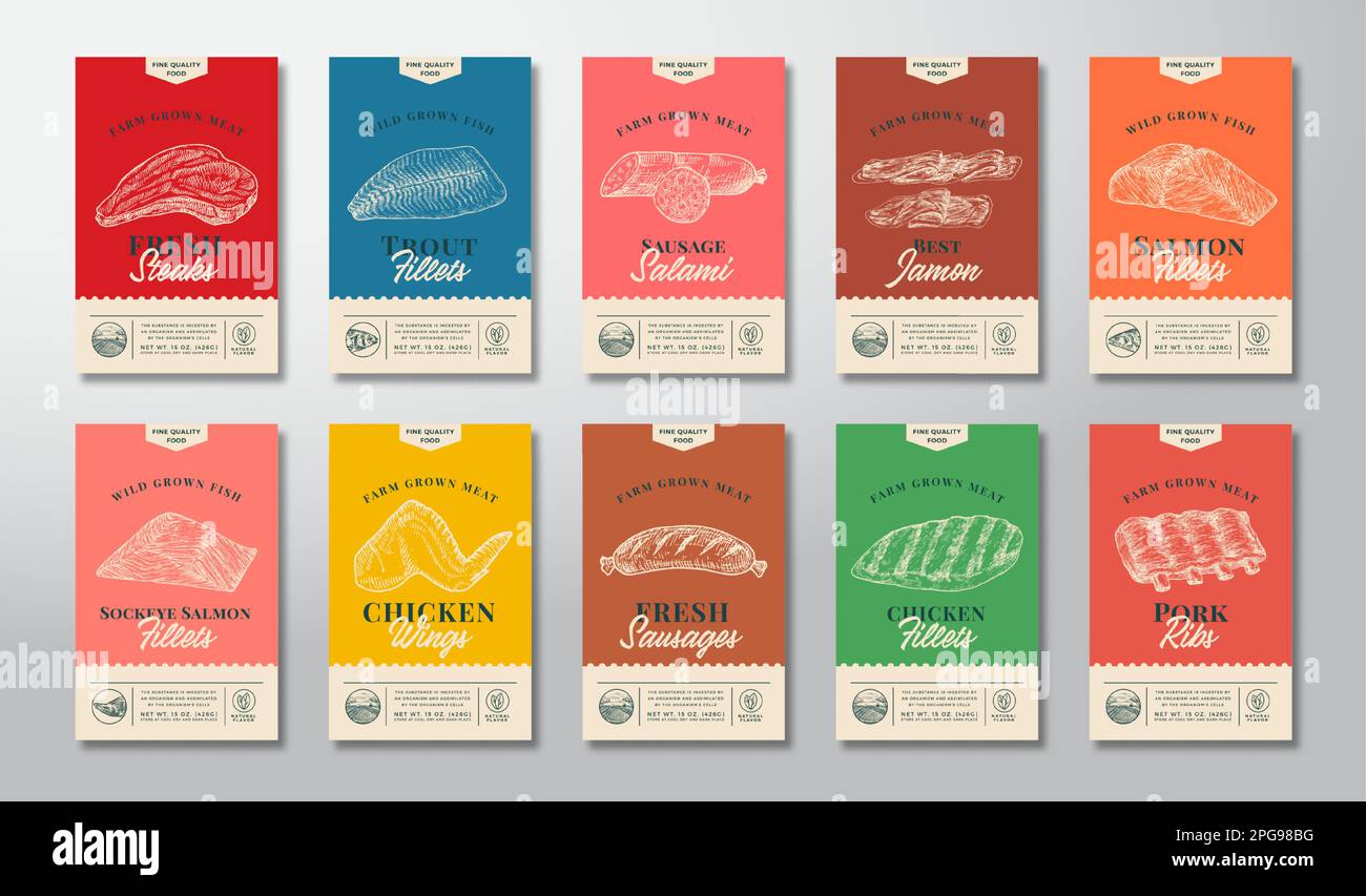 Poultry fish Stock Vector Images - Alamy