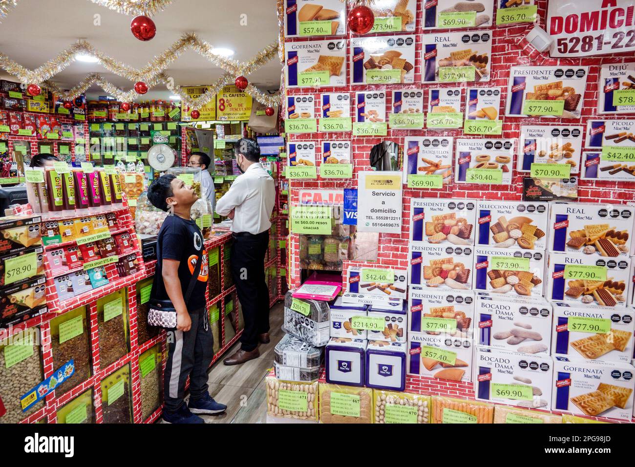 Gourmet cookies stacked boxes macma hi-res stock photography and images ...