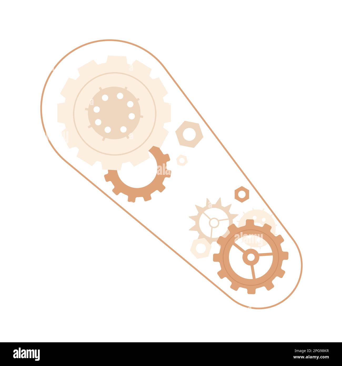 Project Development Workflow Business Project Management Agile Team Vector Illustration Stock