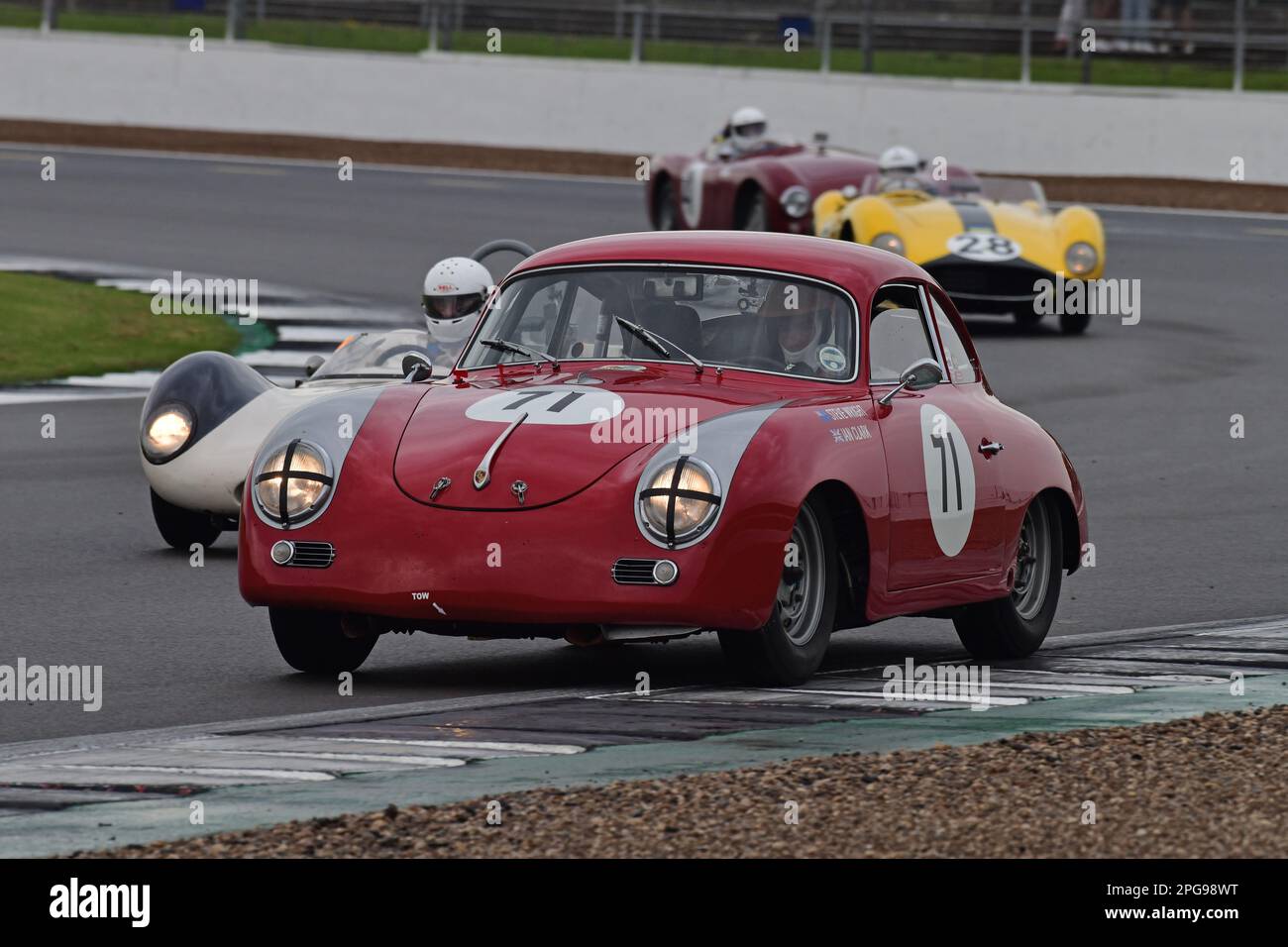 Steve Wright, Porsche 356A,HSCC Griffiths Haig Trophy, Newly introduced ...