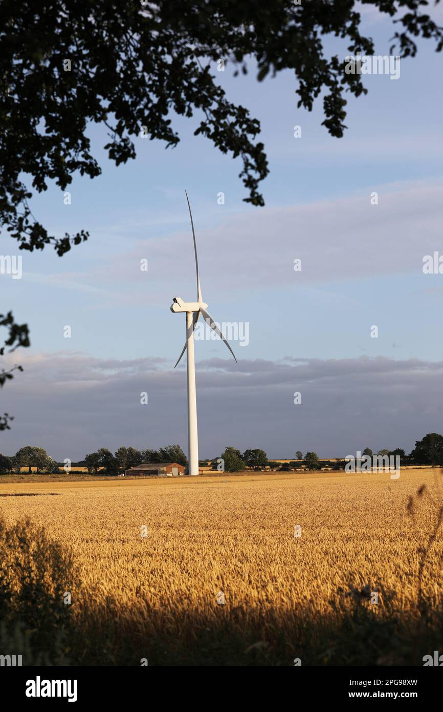 Wind Turbines in the countryside, United Kingdom Stock Photo - Alamy