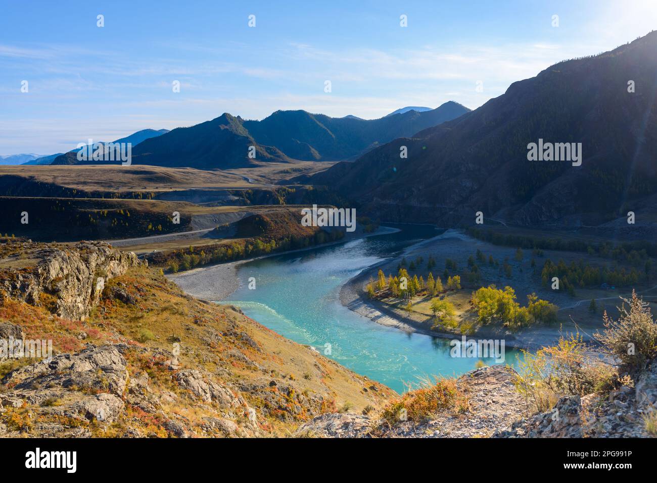 Confluence of roads hi-res stock photography and images - Alamy