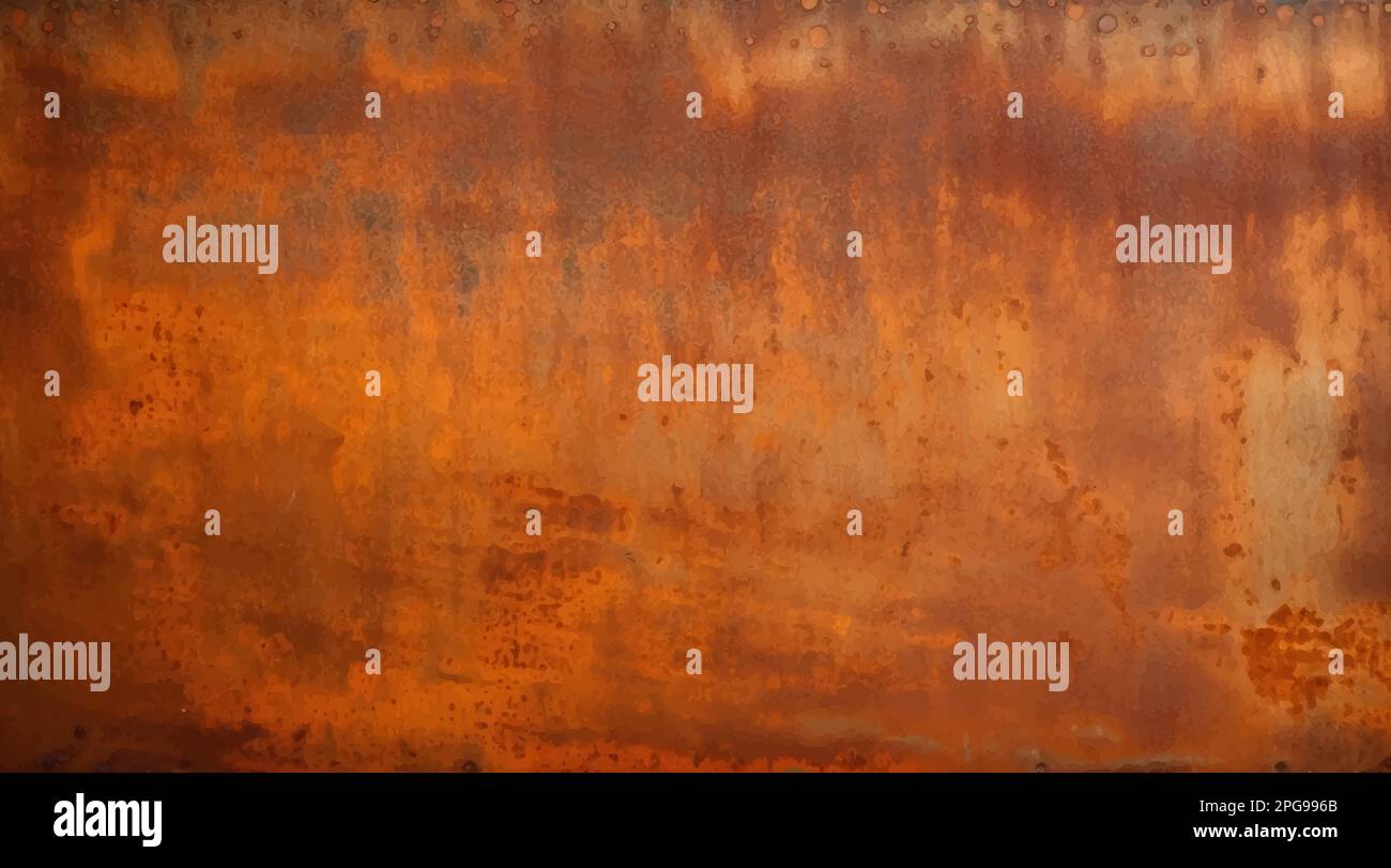 Grunge rusty background. Vector old metal texture Stock Vector Image & Art - Alamy