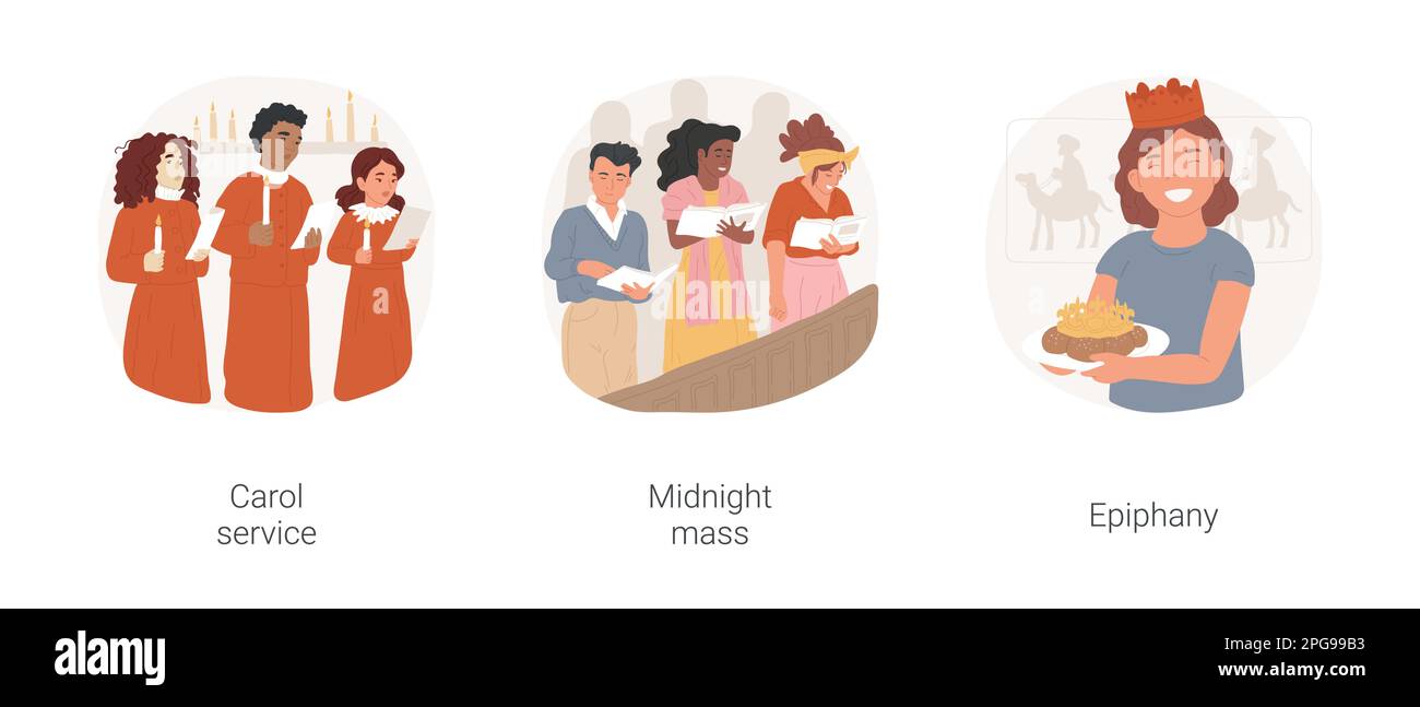 Attend mass Stock Vector Images - Alamy