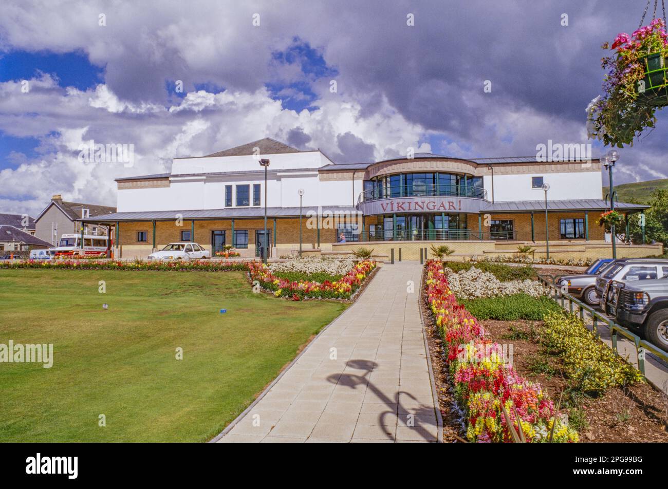 The Vikingar Vicking museum in Largs Ayrshire in the late 1990Õs Stock ...