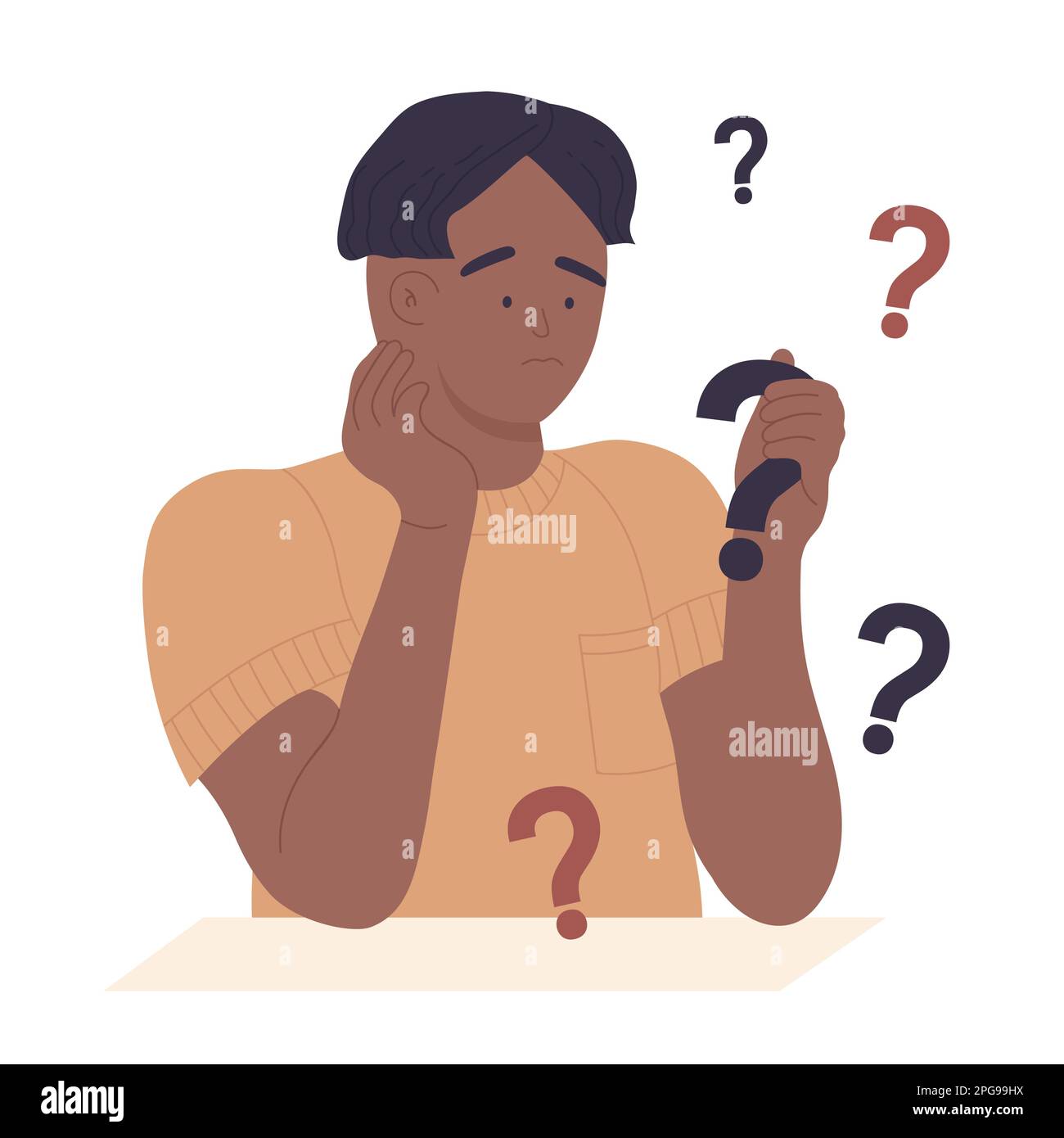 Brainstorm anxiety Cut Out Stock Images & Pictures - Alamy