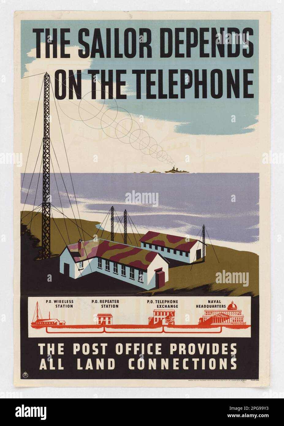 The Sailor Depends on the Telephone. Country: England Printed By: Multi ...