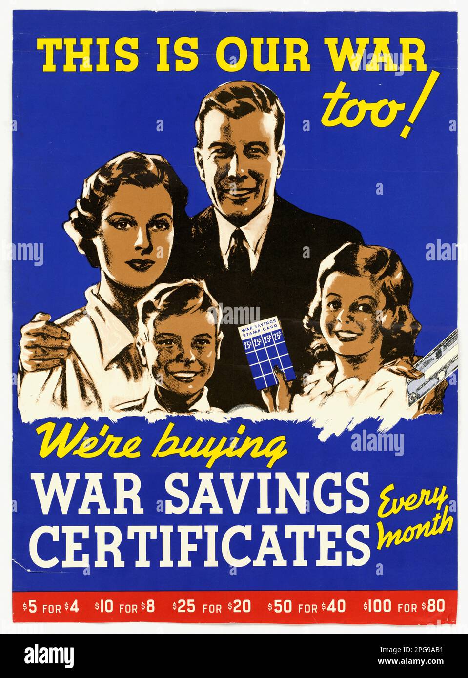 This is Our War Too! We're Buying War Savings Certificates Every Month ...