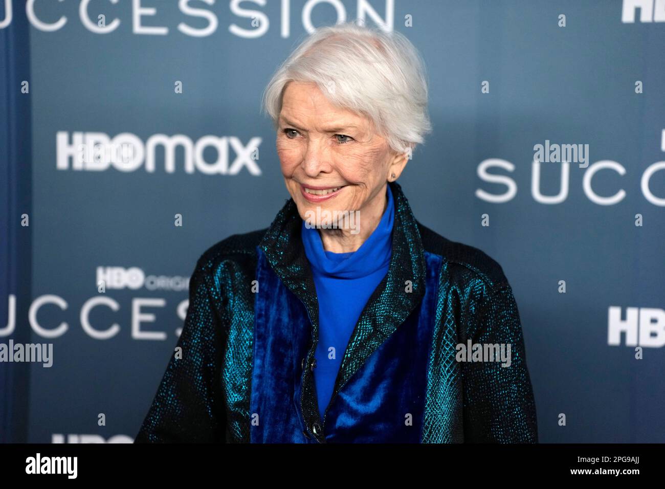 Ellen Burstyn attends the premiere of HBO's "Succession" season four at ...