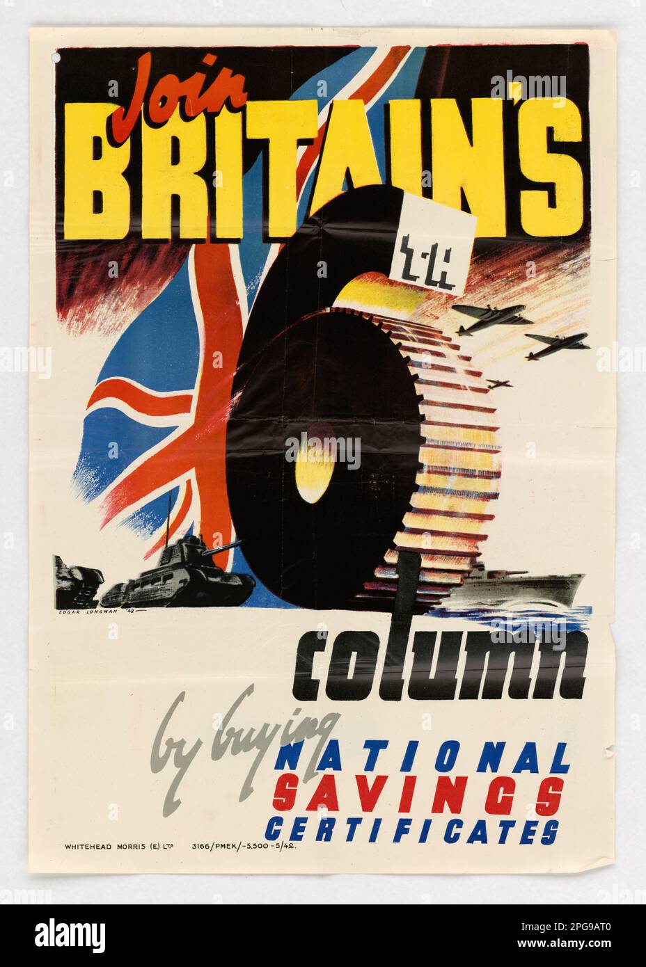 Join Britain's Column by Buying National Savings Certificates. Artist ...