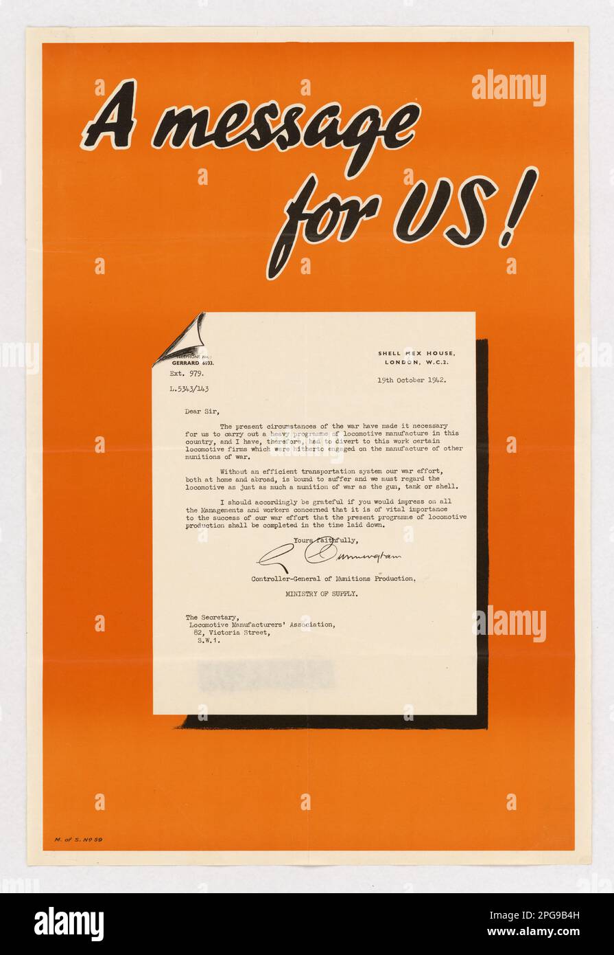 A Message for Us!. Country: UK. 1942 - 1945. Office for Emergency ...