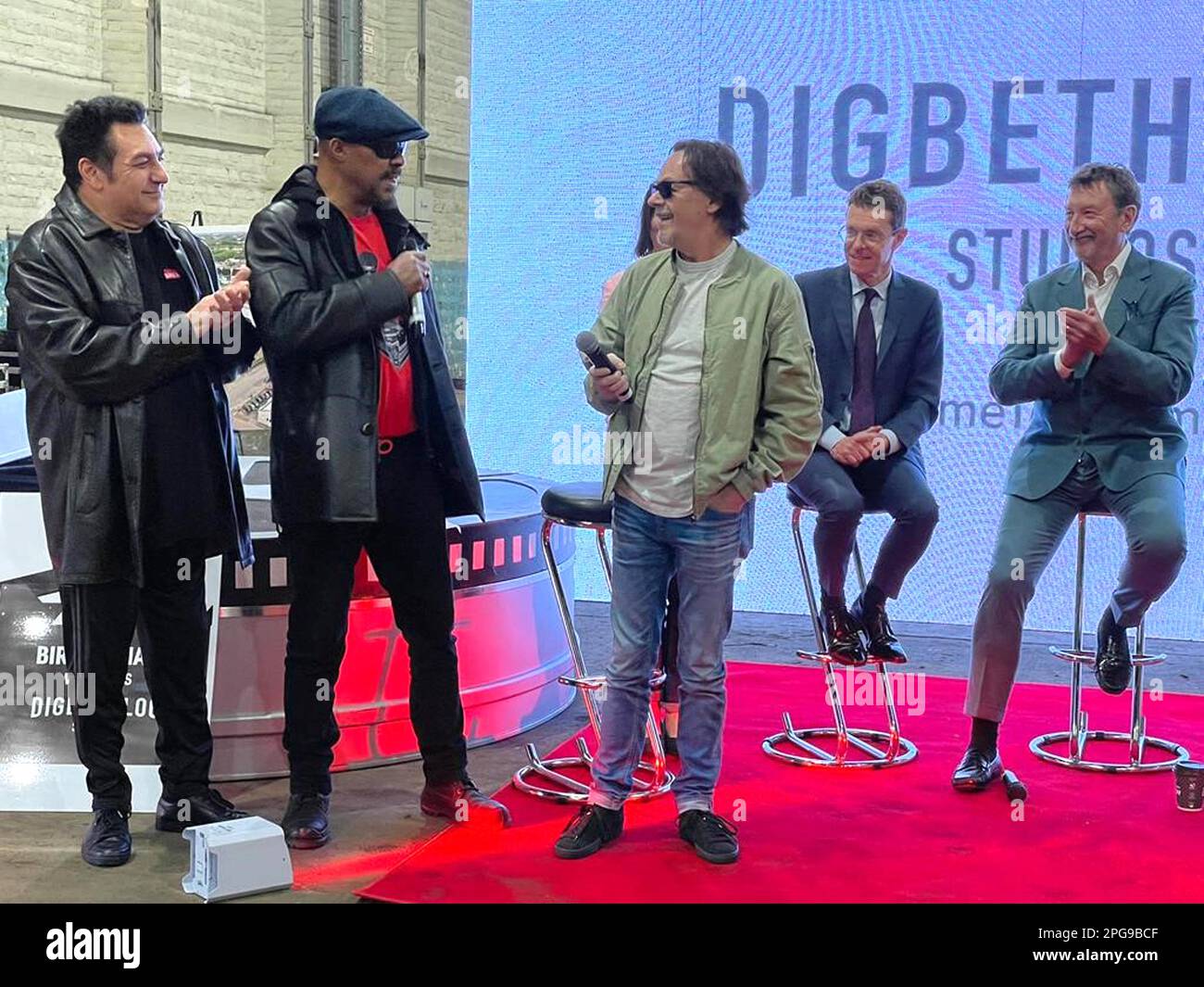 Members of UB40 (left to right, Norman Hassan, Earl Falconer and Jimmy ...