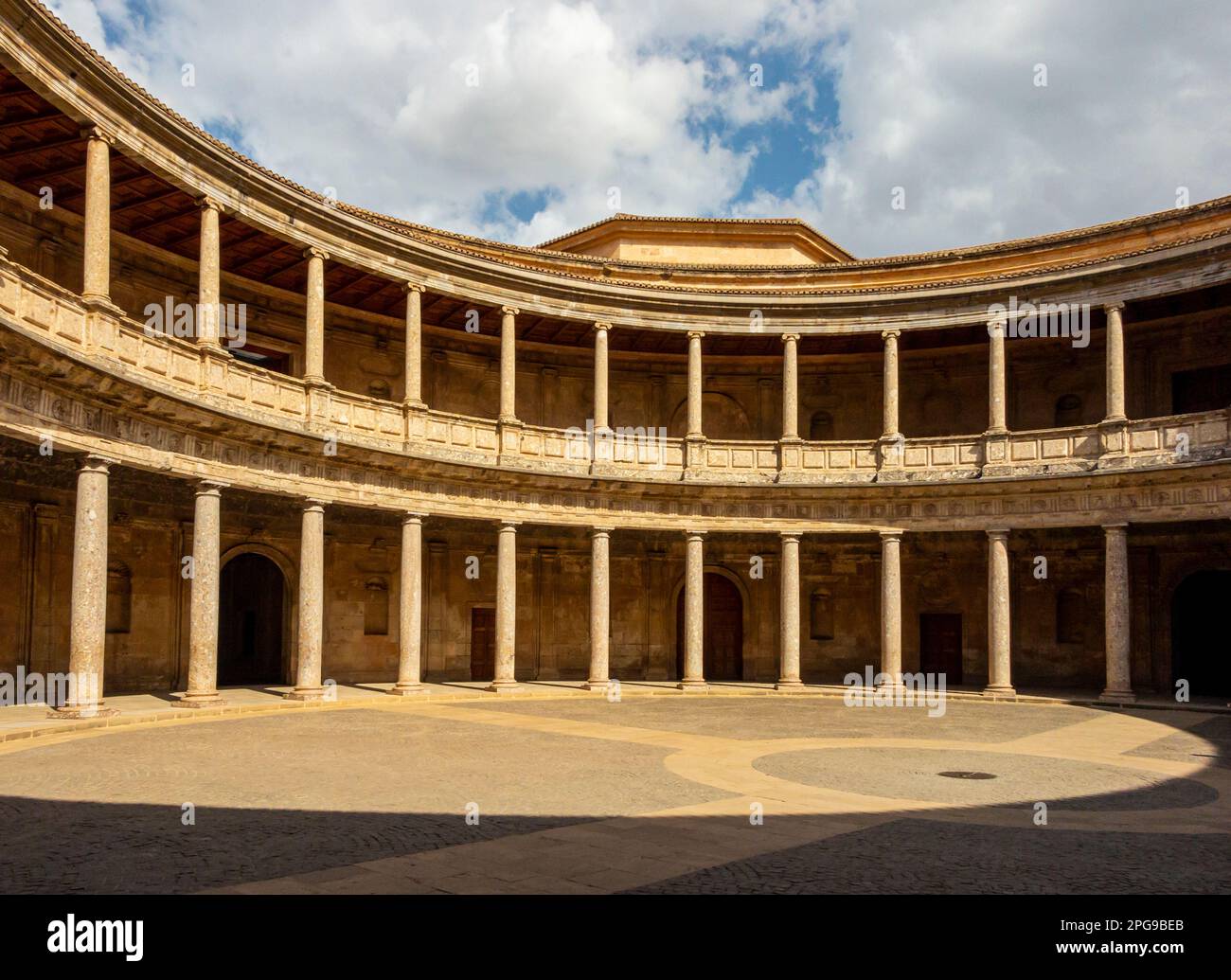 Palace of Charles V or Palacio de Carlos V at the Alhambra Palace ...