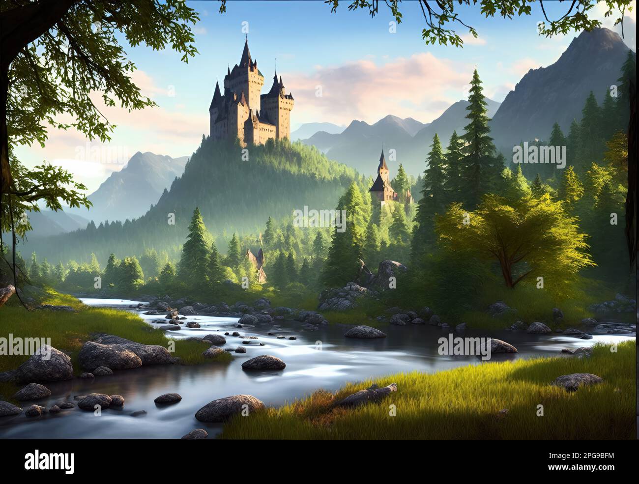 Fantasy Forest Fortress