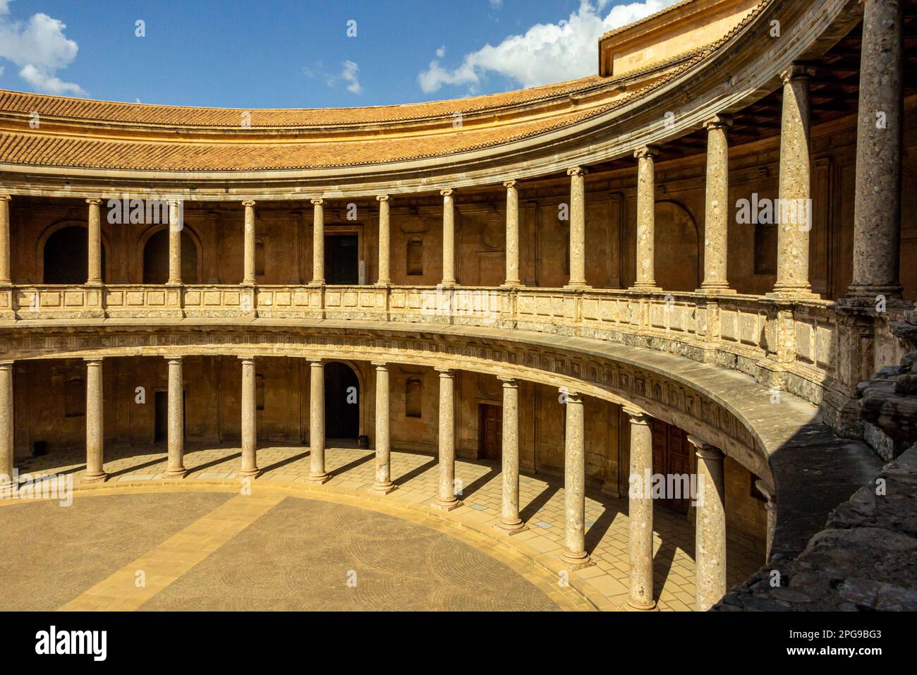 Palace of Charles V or Palacio de Carlos V at the Alhambra Palace ...