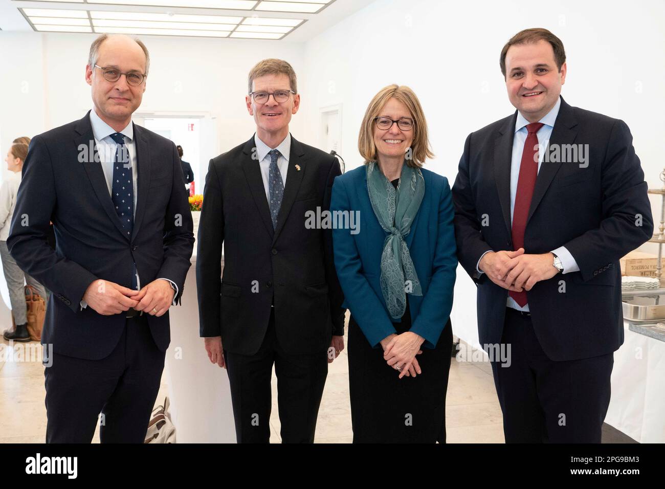 Dusseldorf, Deutschland. 21st Mar, 2023. left to right Dr. Urban MAURER ...