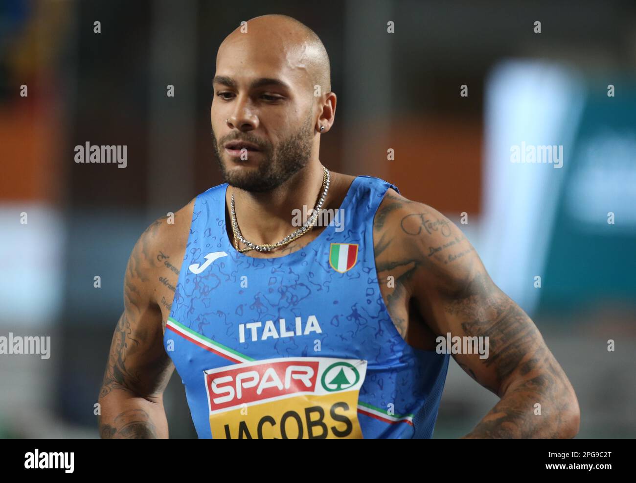 Lamont Marcell JACOBS of Italy 60m Men Heat during the European ...