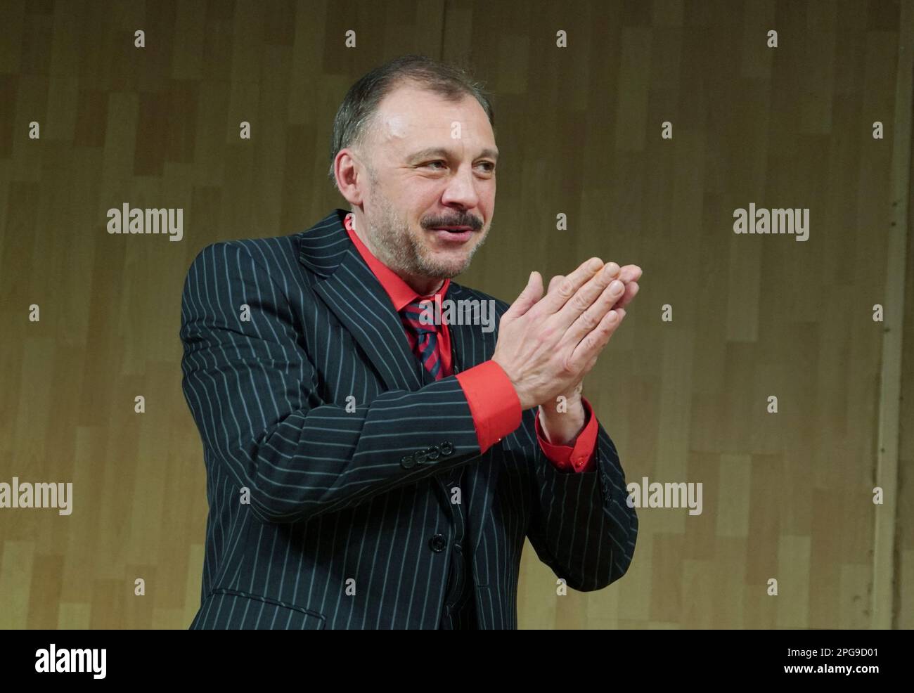 February 8, 2023. - Russia, Moscow. - Moscow Art Theatre. 'The Forest' production staged by ...