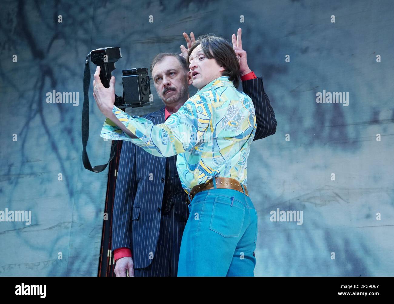 February 8, 2023. - Russia, Moscow. - Moscow Art Theatre. 'The Forest' production staged by ...