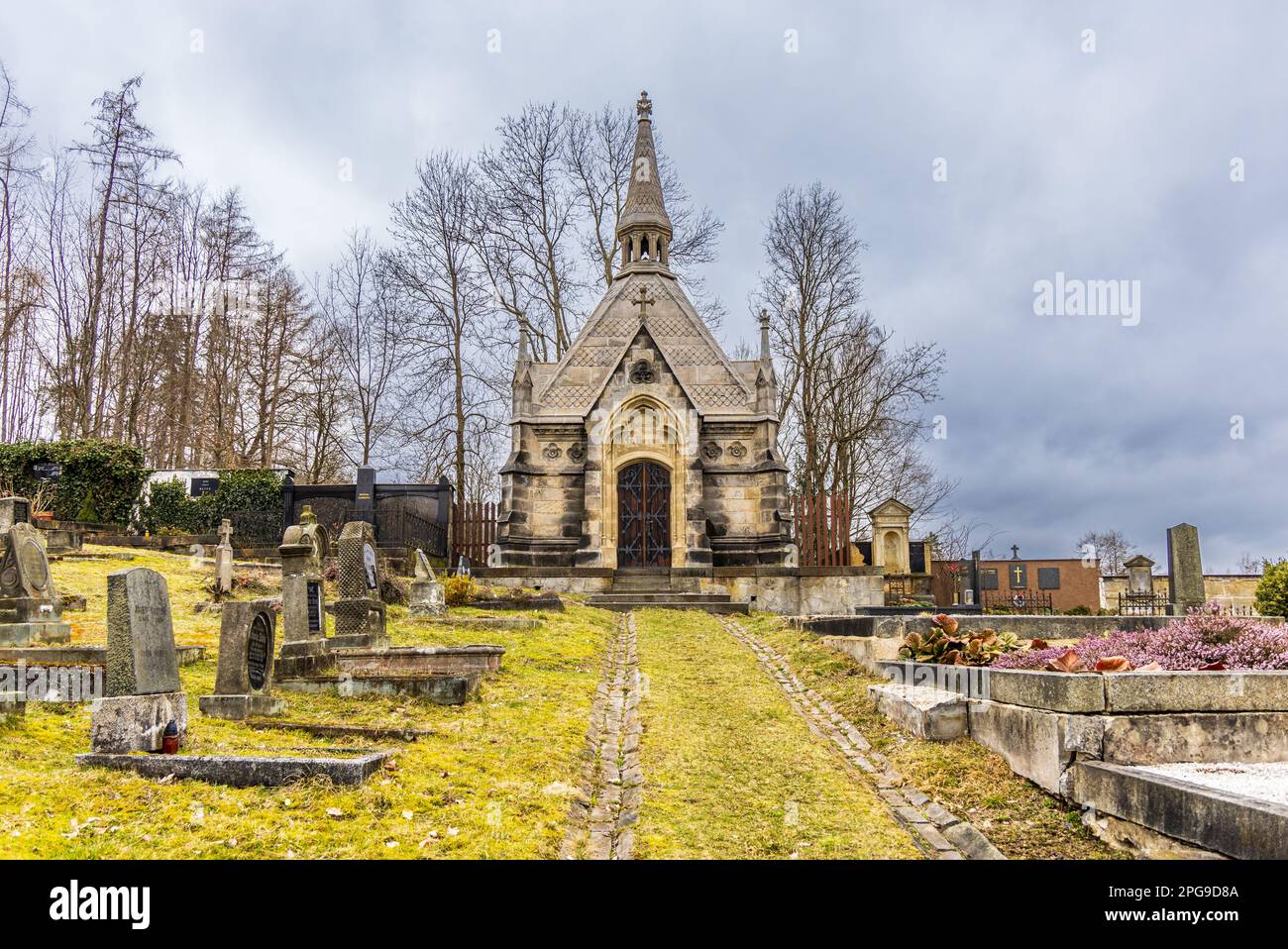 Dolni Podluzi, Czech Republic. 21st Mar, 2023. The municipality of ...