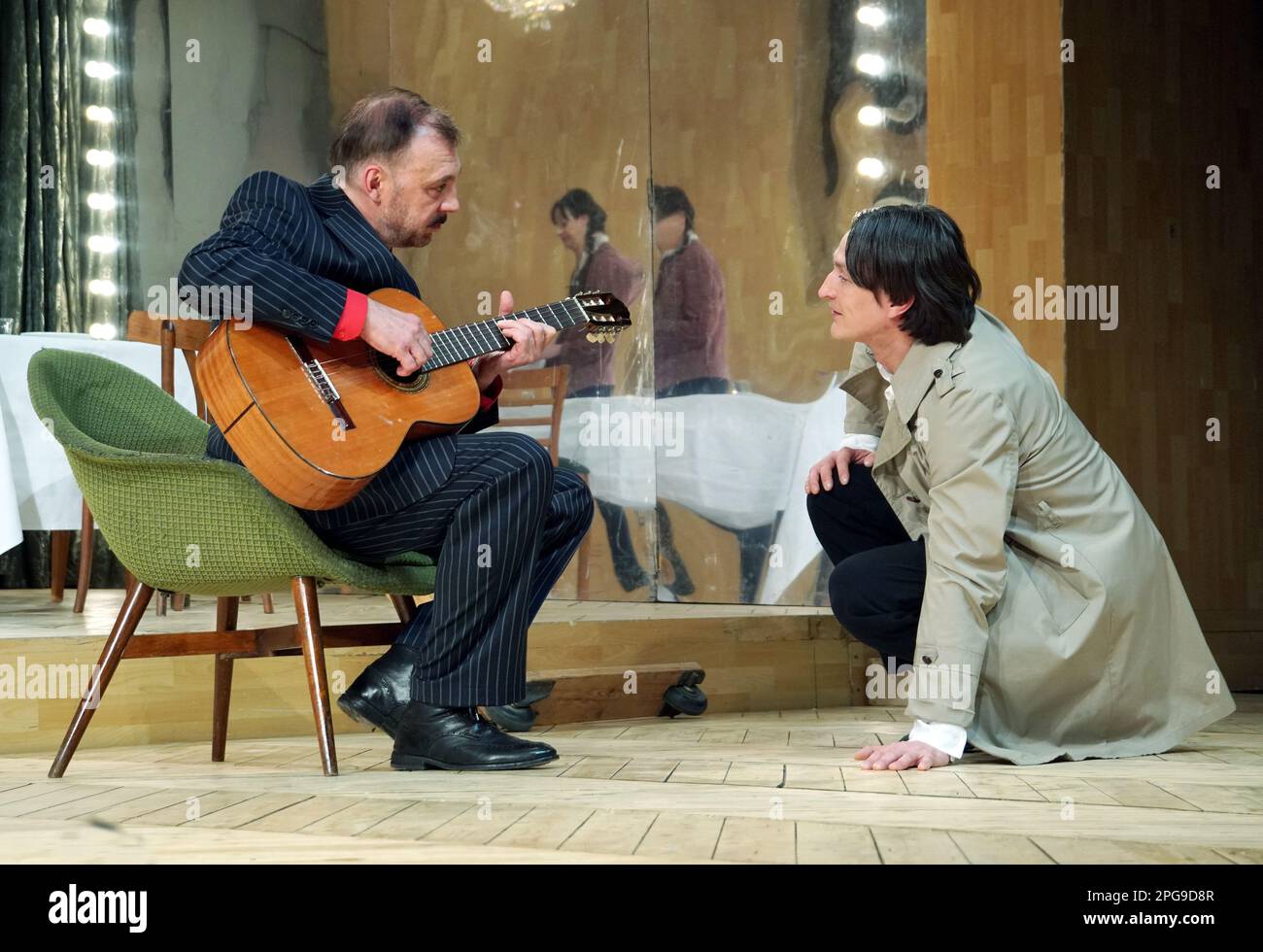 February 8, 2023. - Russia, Moscow. - Moscow Art Theatre. 'The Forest' production staged by ...