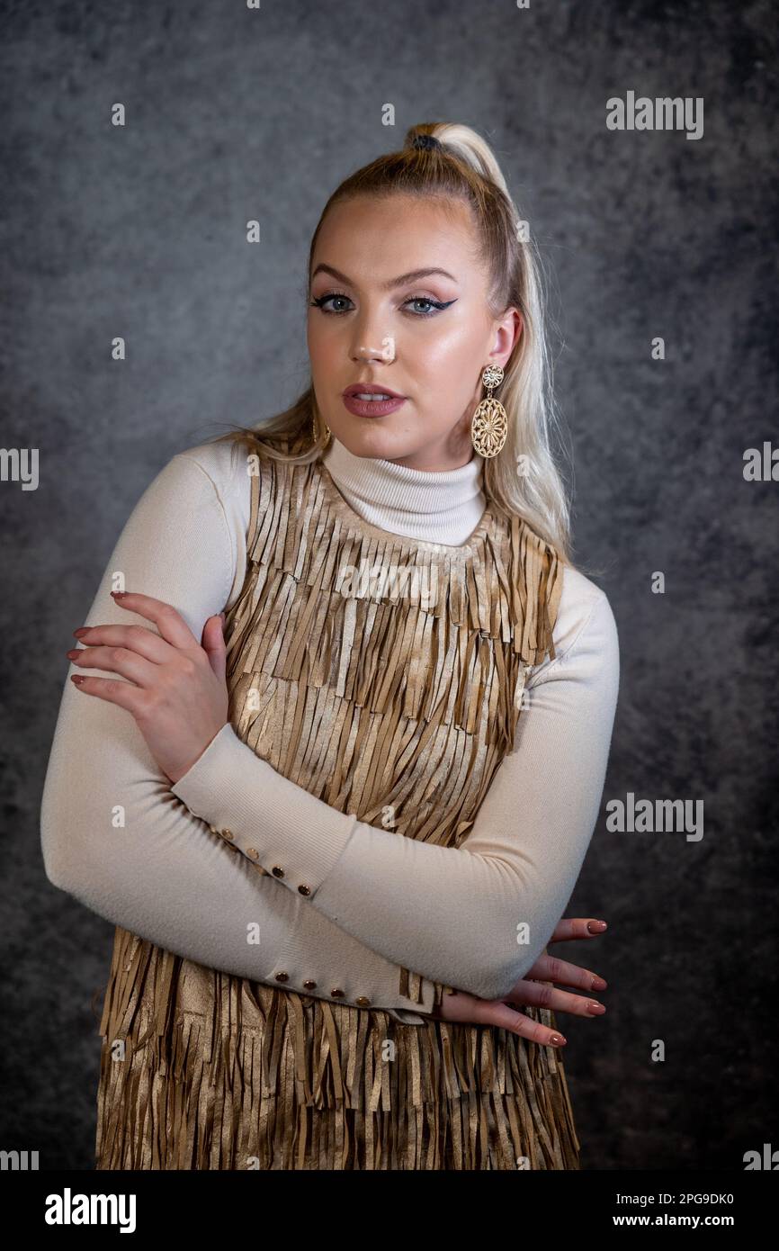 Model studio beauty Stock Photo - Alamy