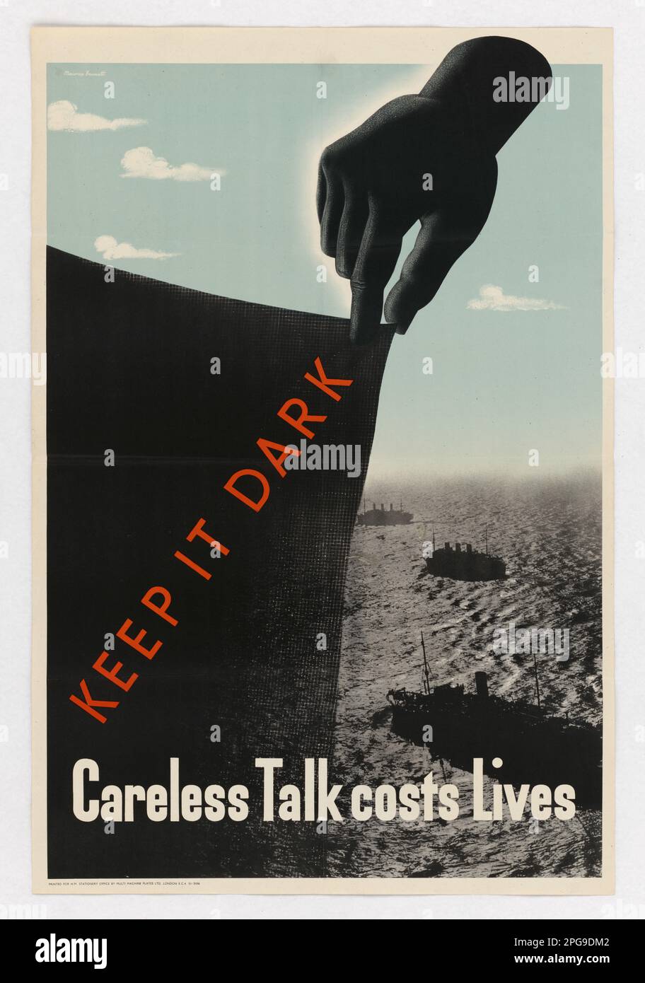 Careless talk posters hi-res stock photography and images - Alamy