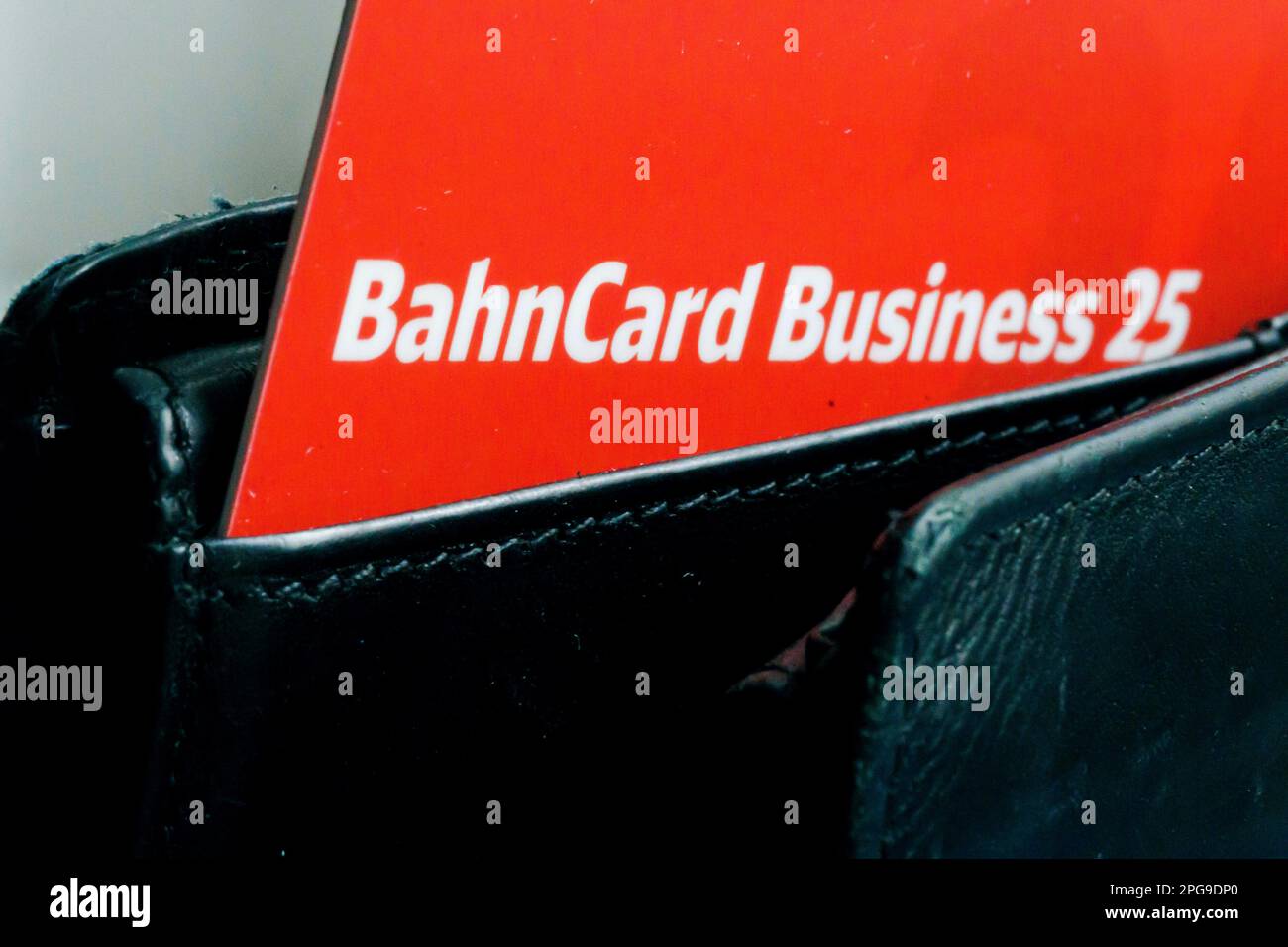Berlin, Deutschland. 21st Mar, 2023. Symbolic photo: A BahnCard ...