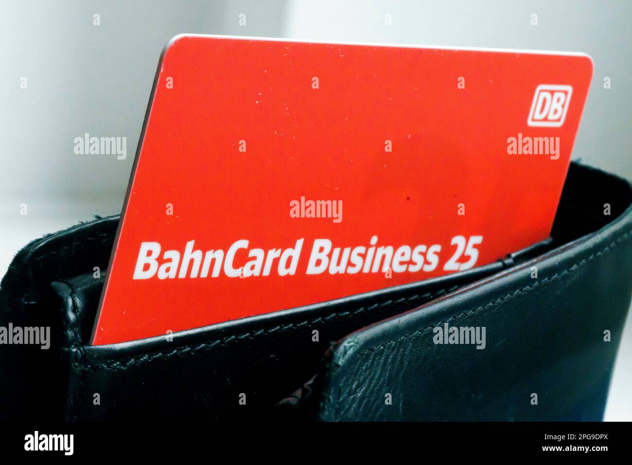 Berlin, Deutschland. 21st Mar, 2023. Symbolic photo: A BahnCard ...
