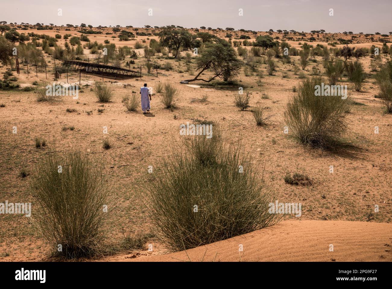 Brahim Ramdhane, former slave and founder of his NGO Sahel Fondation ...