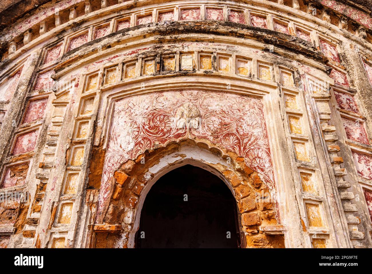 Architectural door detail at the iconic Hindu Nava Kailash or 108 Shiv ...