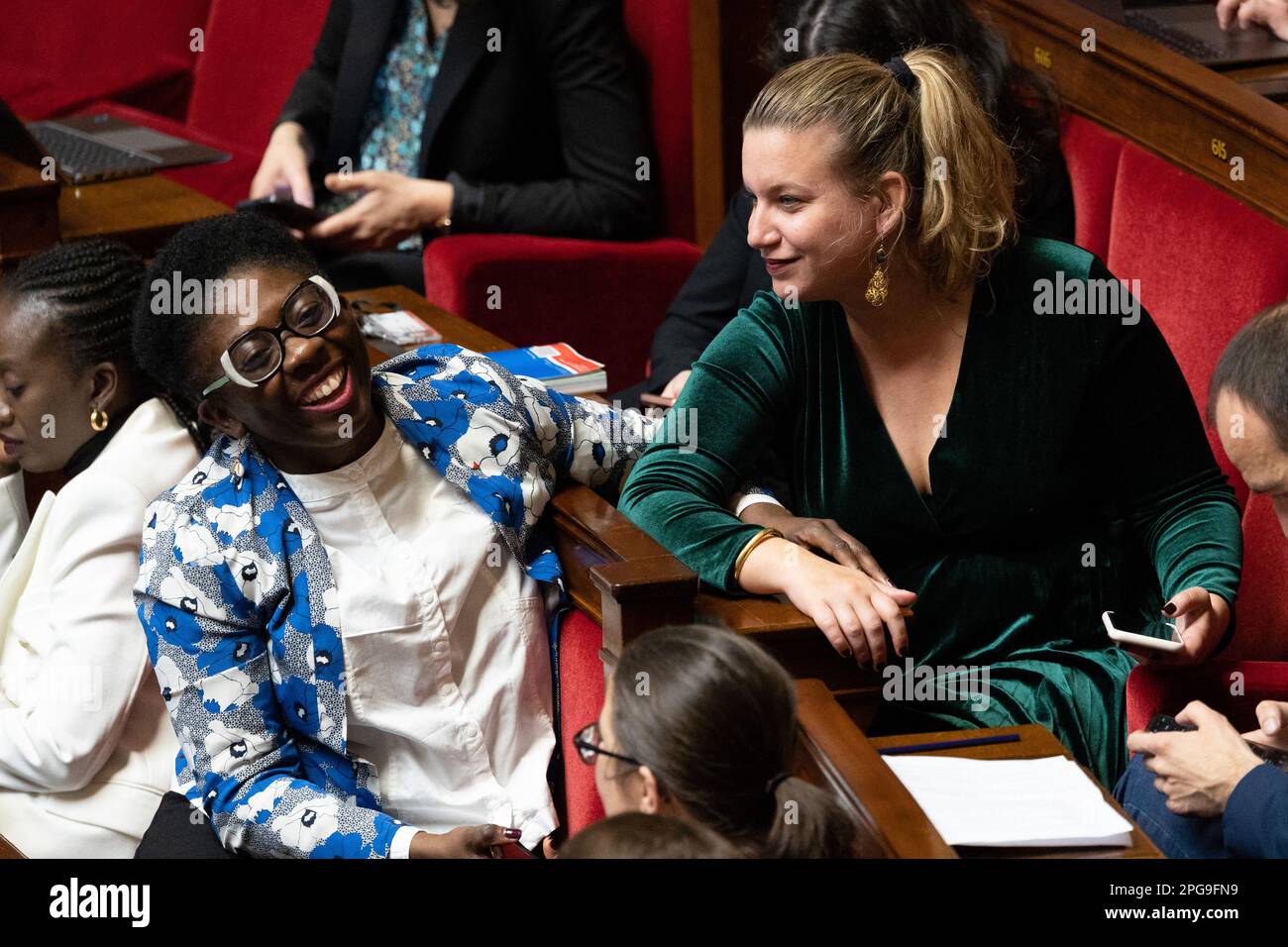 Paris, France. 21st Mar, 2023. French deputy and president of La France ...
