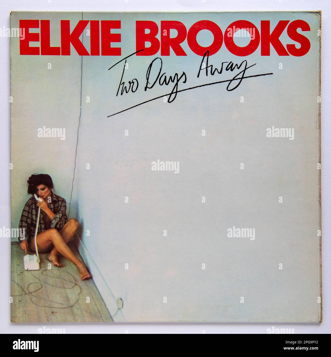 LP cover of the Two Days Away album by Elkie Brooks, which was released ...
