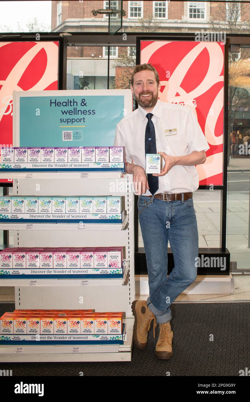 London, UK. 21st March 2023. Kaiser Chiefs Ricky Wilson launches Doctor ...